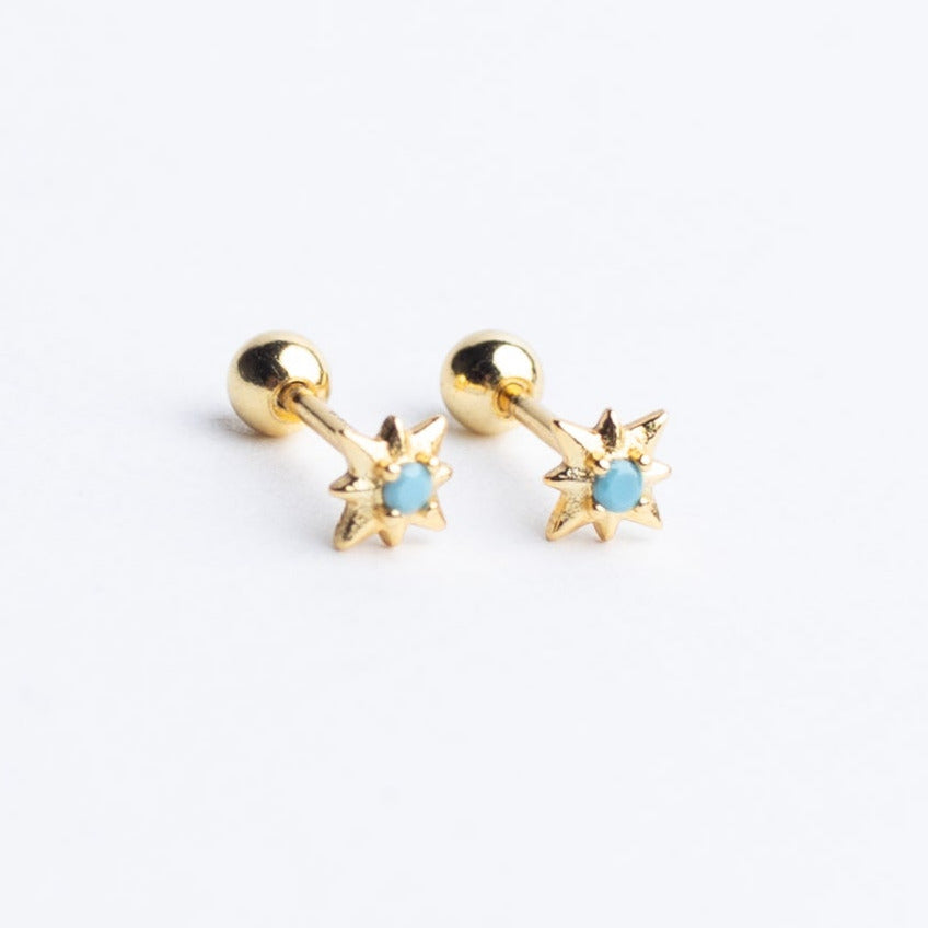 Blake Screwback - Turquoise – RoRo Designs